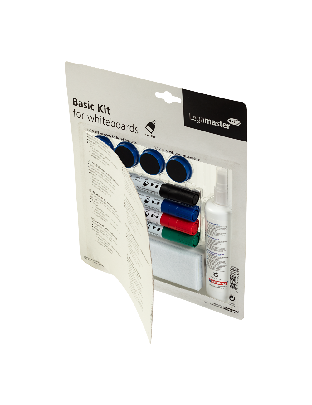 Legamaster BASIC whiteboard jeu d'accessoires 10 pièces