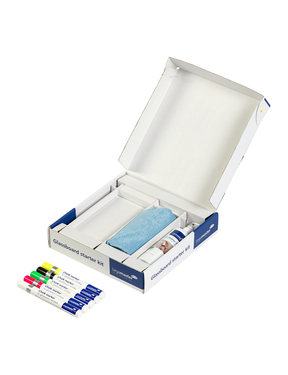 Legamaster kit de base pour tableau en verre 11 pièces